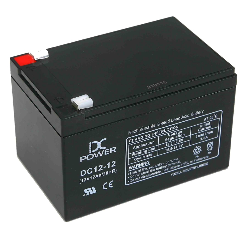 DC12-12 SLA BATTERY