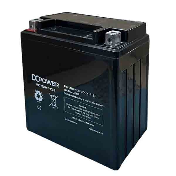 DCX14-BS MOTORCYCLE BATTERY